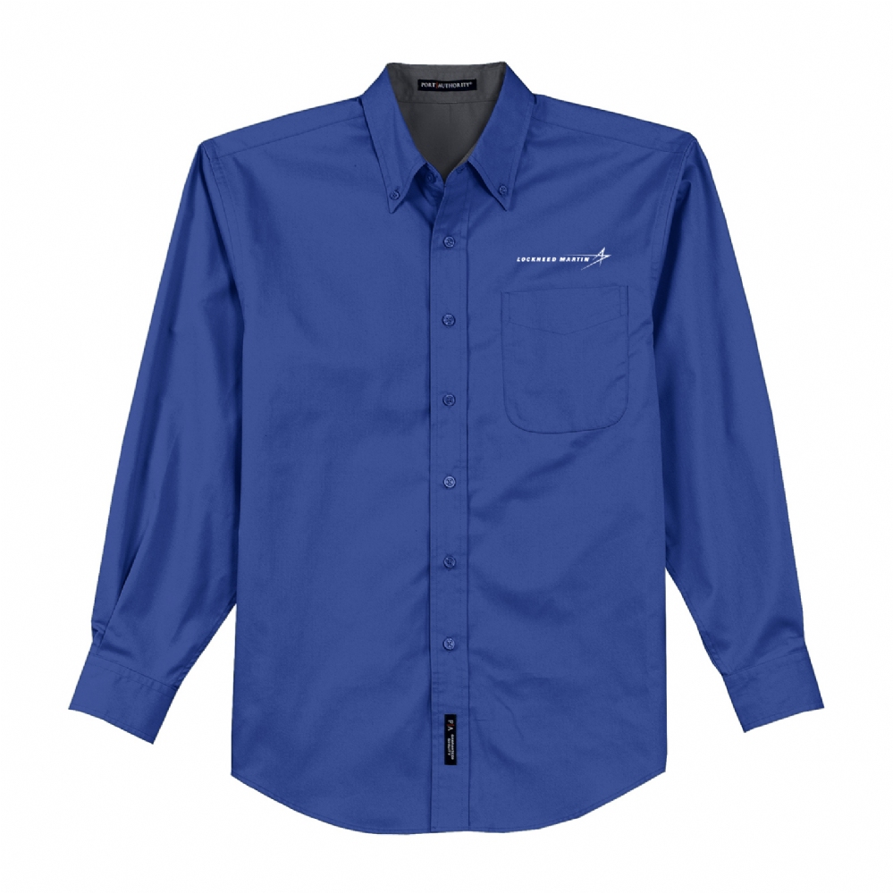 Men's Wovens | Lockheed Martin Men's Long Sleeve Easy Care Shirt ...