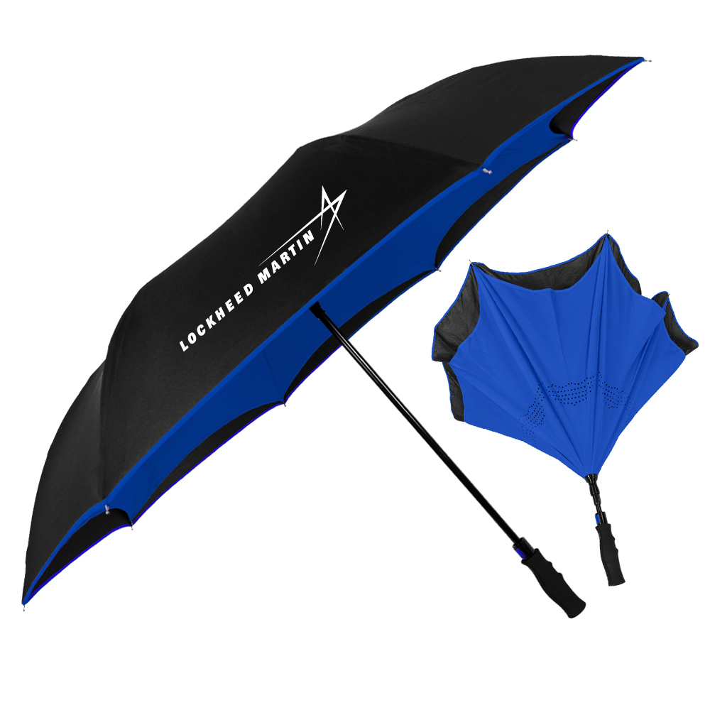 Leisure | Lockheed Martin Inversa Inverted Umbrella | LM290004-LM-logo ...