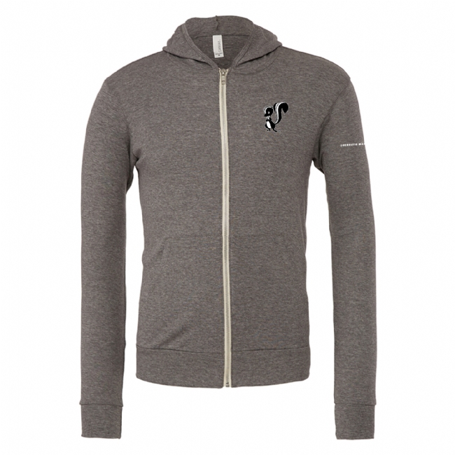 Skunk Works | Skunk Works Unisex Triblend Lightweight Full Zip Hoodie ...